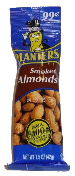 PLANTERS SMOKED ALMONDS 18ct – A & D Wholesale 716