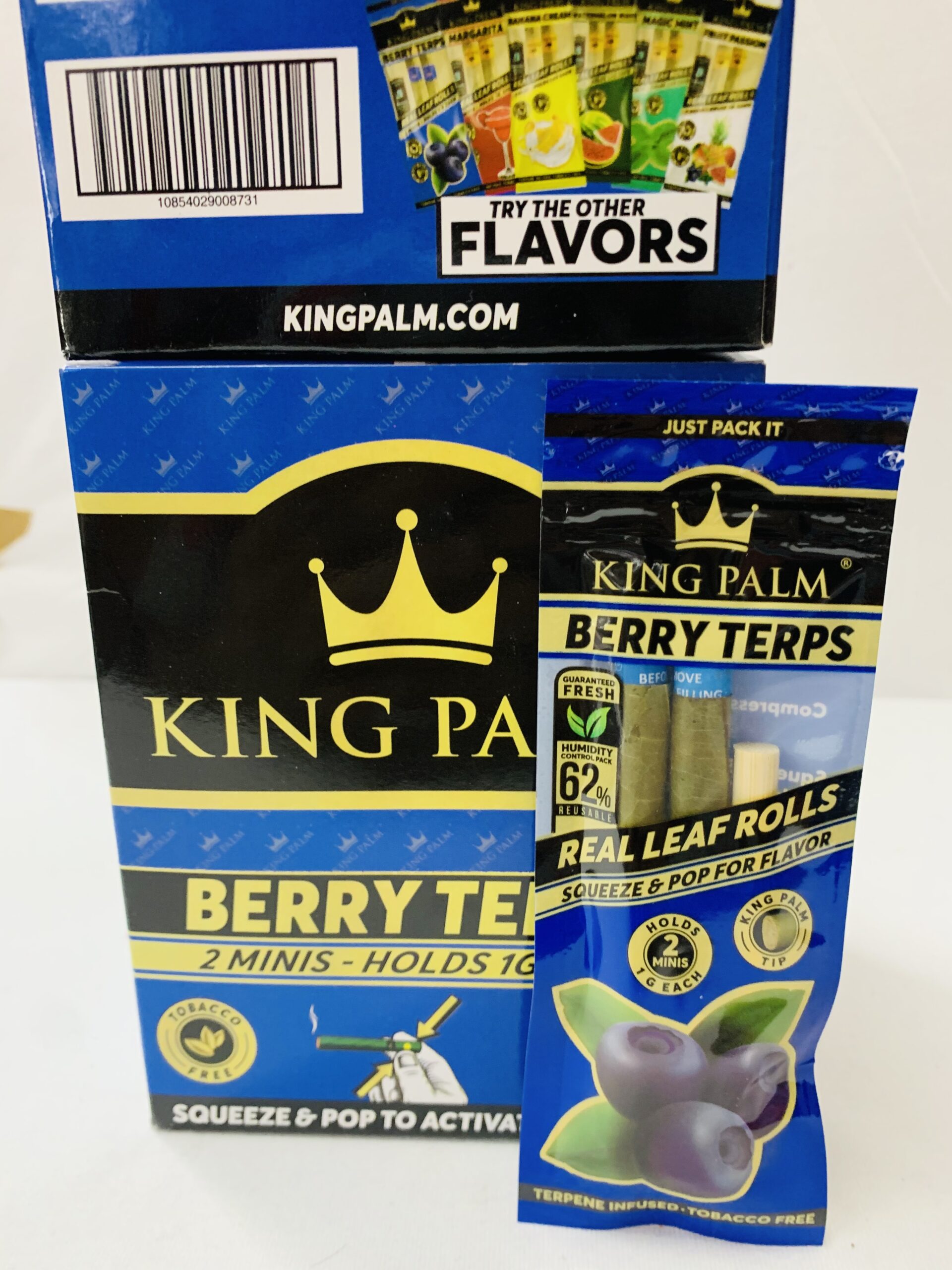 KING PALM BERRY TERPS 20/2pk – A & D Wholesale 716