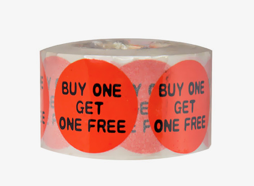 BUY ONE GET 1 STICKERS – A & D Wholesale 716