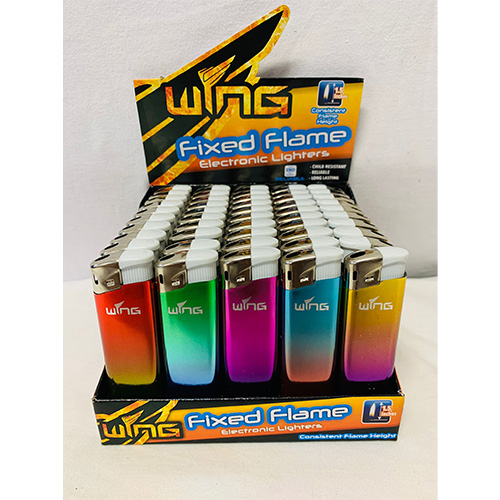 WING METALLIC LIGHTERS 50ct – A & D Wholesale 716